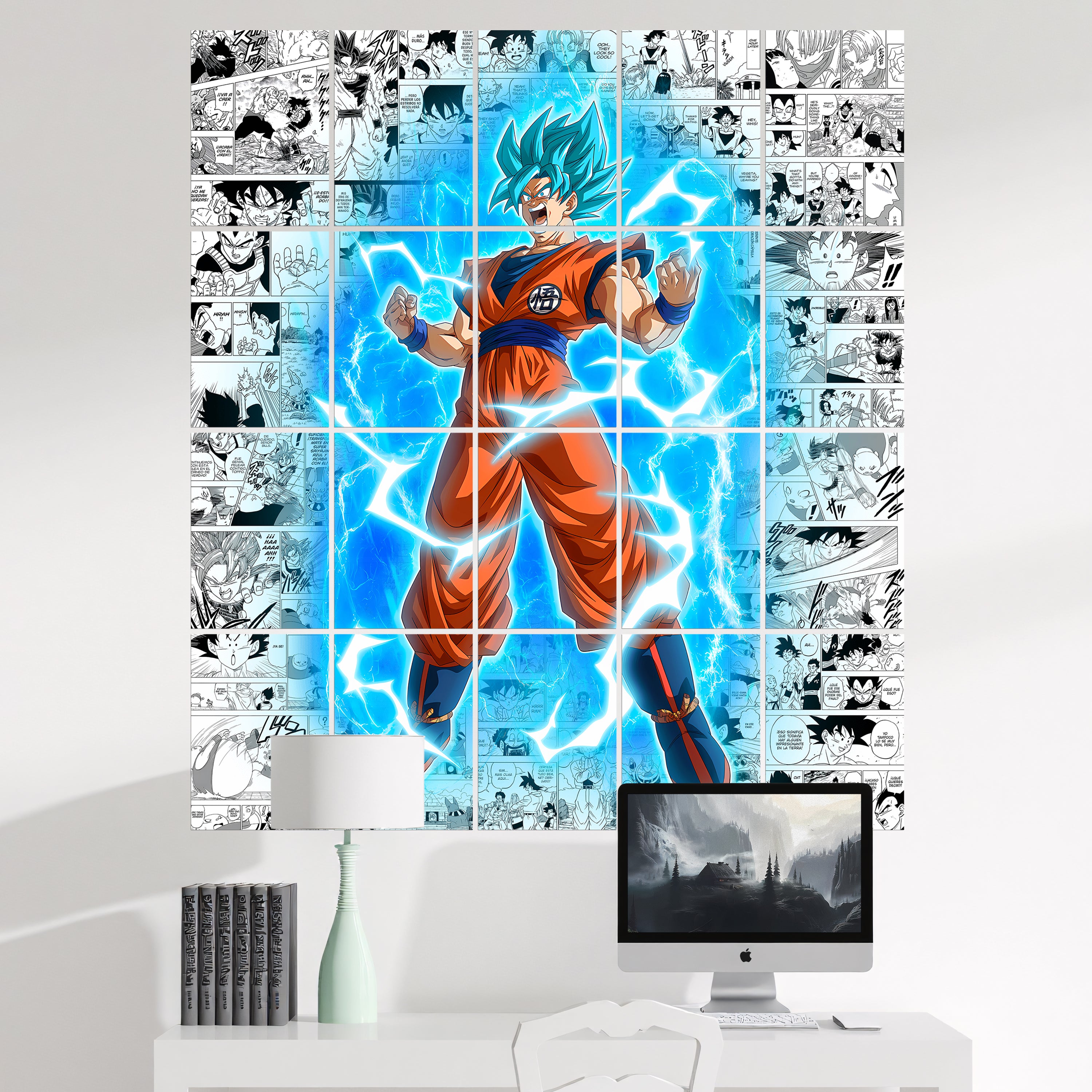 20 Dragon Ball Goku #2 - Manga Poster - A4 Size (8.3 x 11.7 inch ...